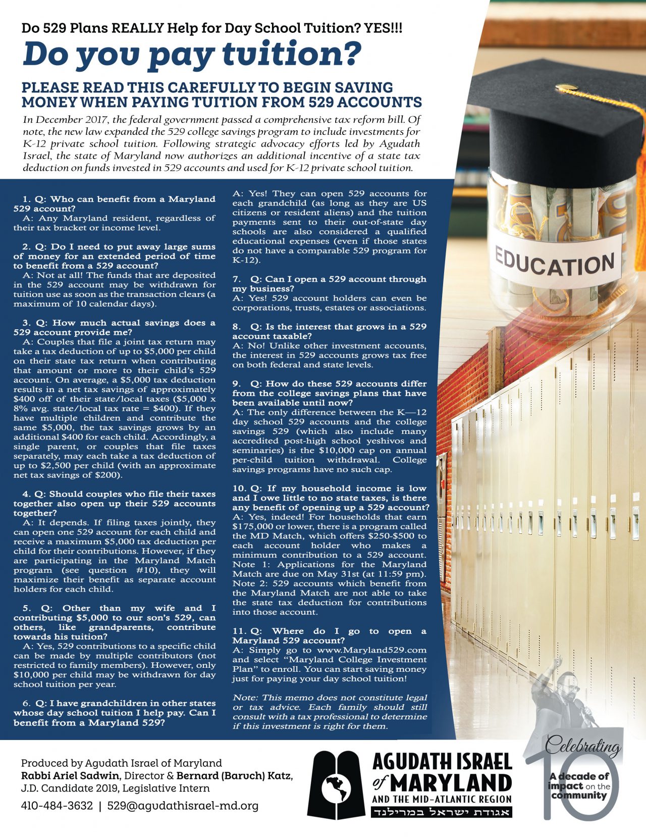 529 - Agudath Israel of Maryland